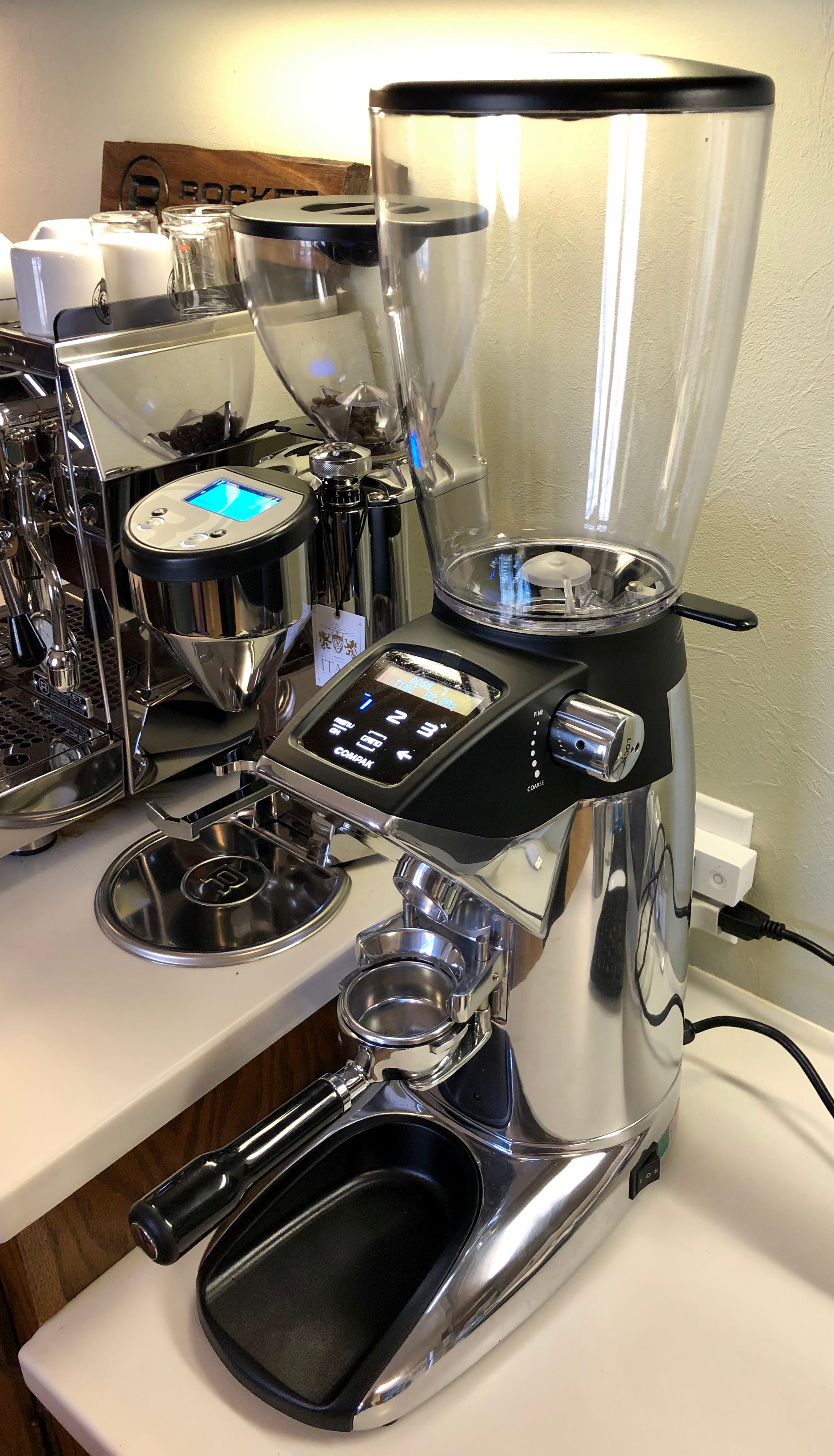 Compak F8 Grinder - In Depth Review – Espresso Outlet LLC