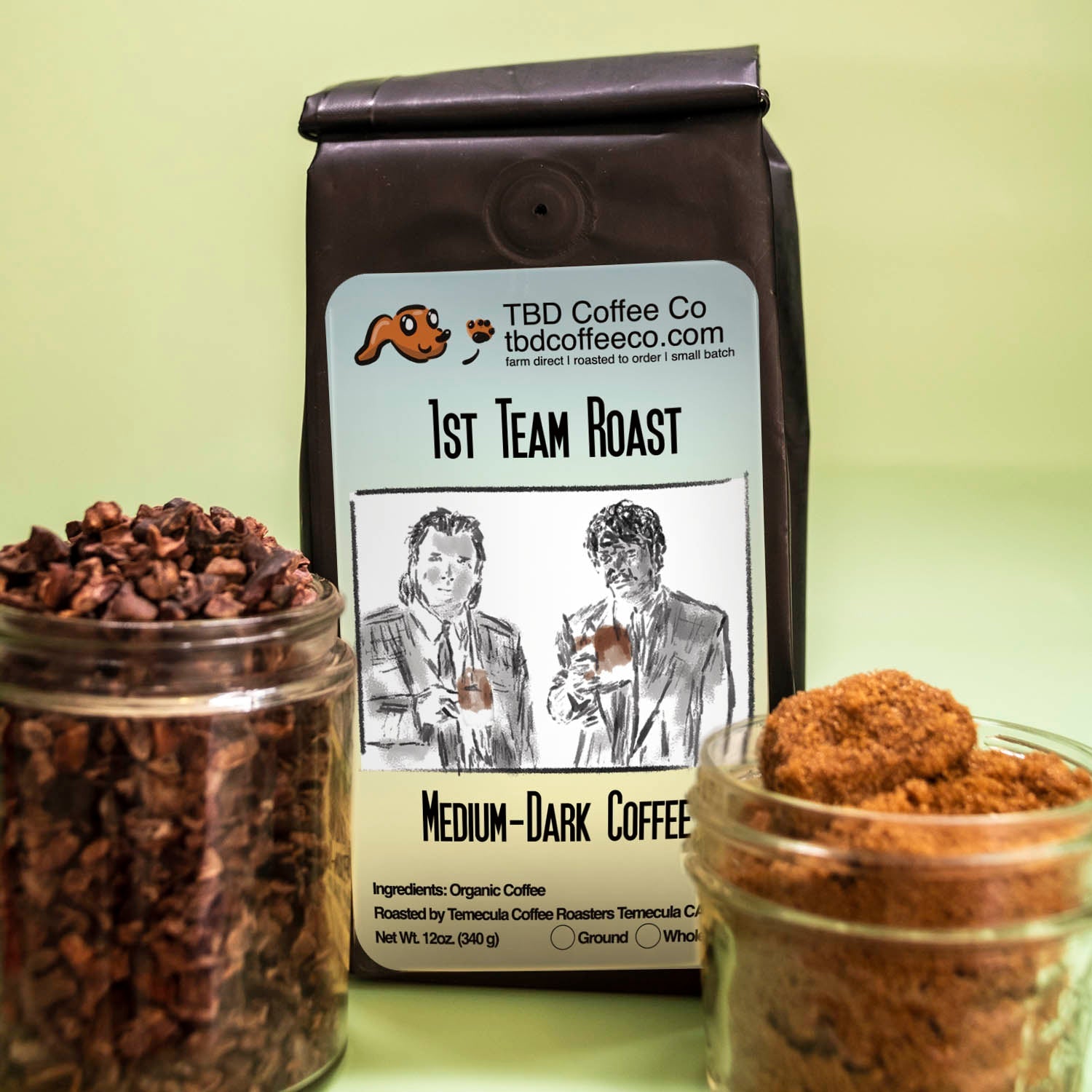 1st Team Roast | Single Origin Medium-Dark Coffee Light Roast | Notes ...