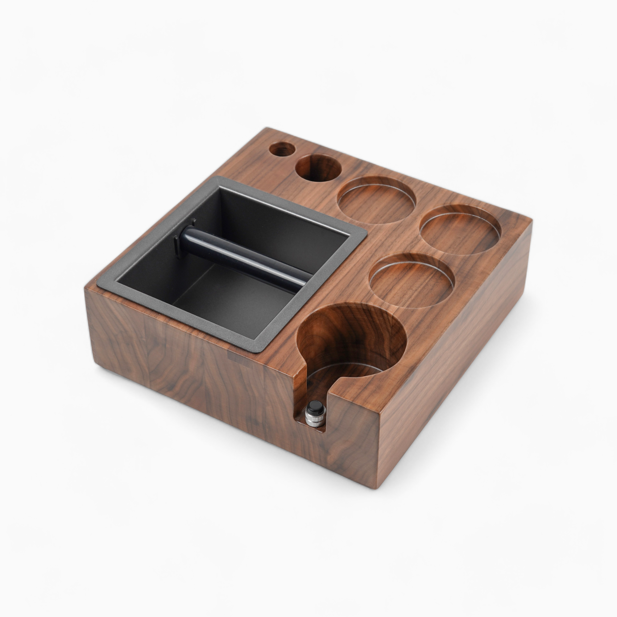 Barista Coffee Tamping Station with Knock Box – Espresso Outlet LLC